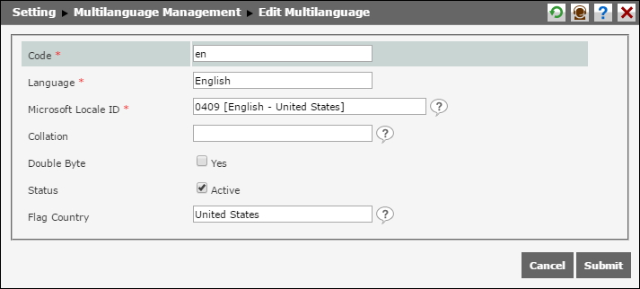 To change the data, follow the instructions below: