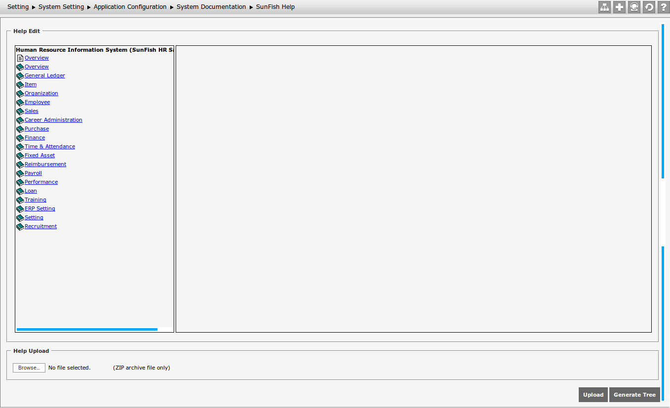 User is able to create documentation of menu or submenu in Sunfish by ...