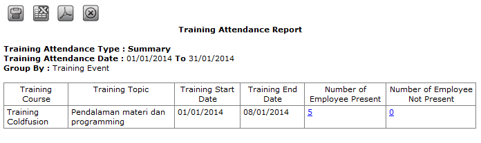 After determining the above criteria, click to view the report of ...